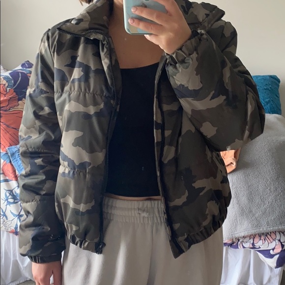 Target | Jackets & Coats | Army Green Bomber | Poshmark